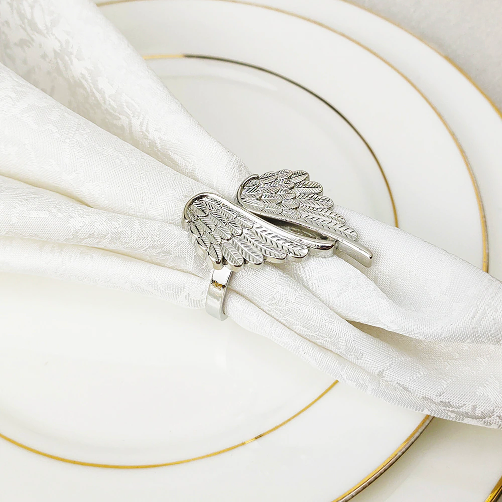 Angel Wings Napkin Rings (12pcs/set) – Decorable