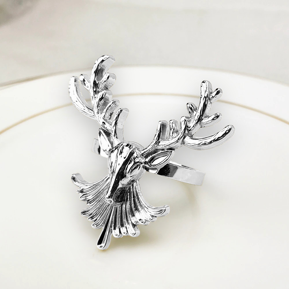 Stag Napkin Rings (12pcs/set) – Decorable